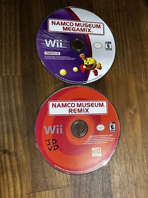 Namco Museum Remix & Megamix Nintendo Wii Discs Lot of 2 | eBay