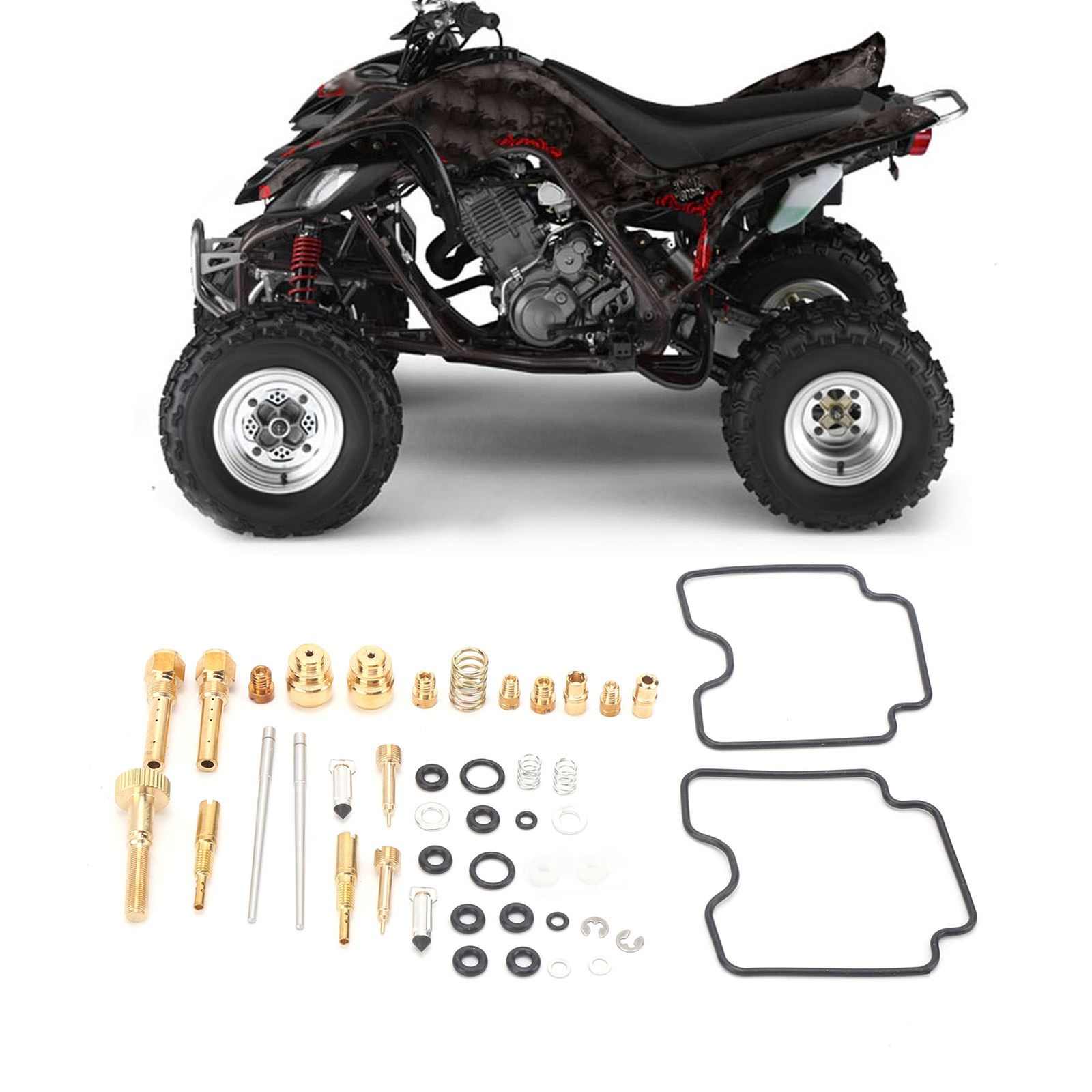 Carburetor Rebuild Fix Kit Carb Overhaul Repair Fit For Yamaha Raptor ...