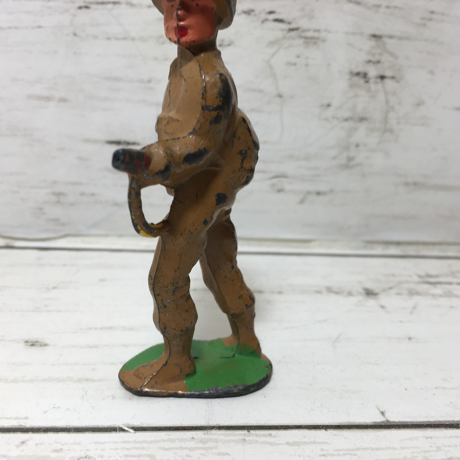 Vintage Manoil Hollow Lead Toy Soldier 1940s 524 Combat Rifle Gun M190 ...