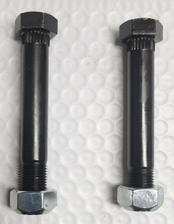 Trailer leaf spring shackle bolts 9/16"-18 x 3 1/2" w/ lock nuts - (lot ...