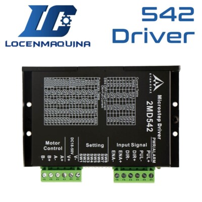 2-phase Stepper Motor Driver 542 for NEMA 17 NEMA23 Motor Controller 42 ...