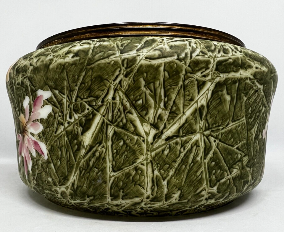 CF Monroe-Wave Crest-Kelva-Green Mottled Design Open Ferner Box-Pink ...