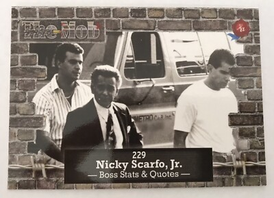 Nicky Scarfo, Jr 2023 HISTORIC AUTOGRAPHS Mob 2 , number 229 SP | eBay.de
