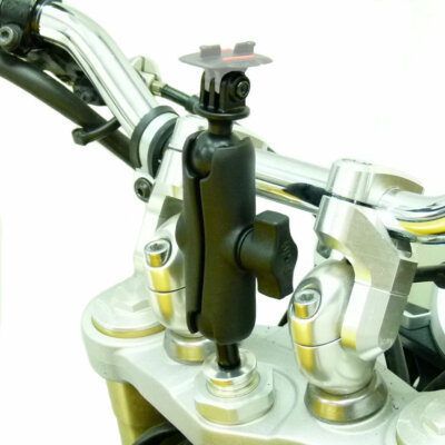 20.5 -24.5mm Motorcycle Stem Camera Mount fits TomTom Bandit Go Pro ...