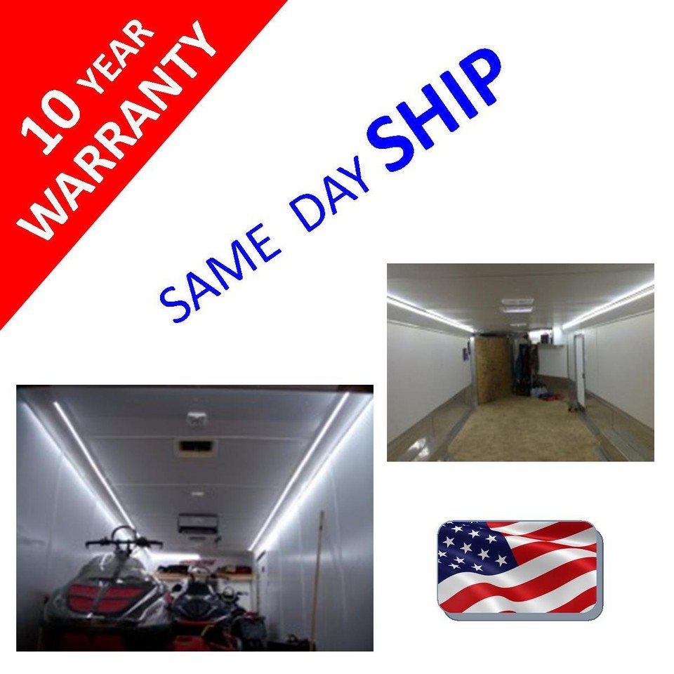 Enclosed Snowmobile Trailer LED Lights Light KIT - Show Trailer Light ...