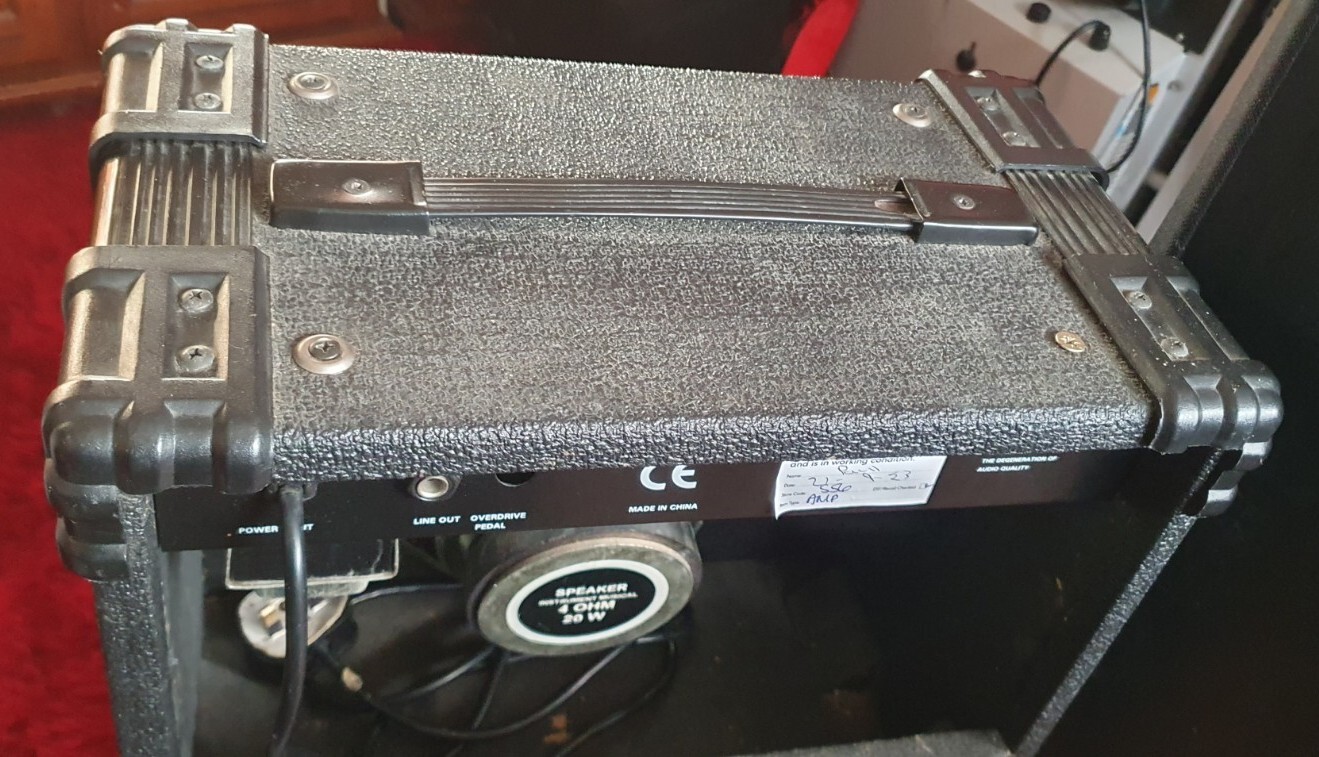 Hohner Panther Amplifier -Black (MEGA-10) 4 OHM 20W HOHNER ...