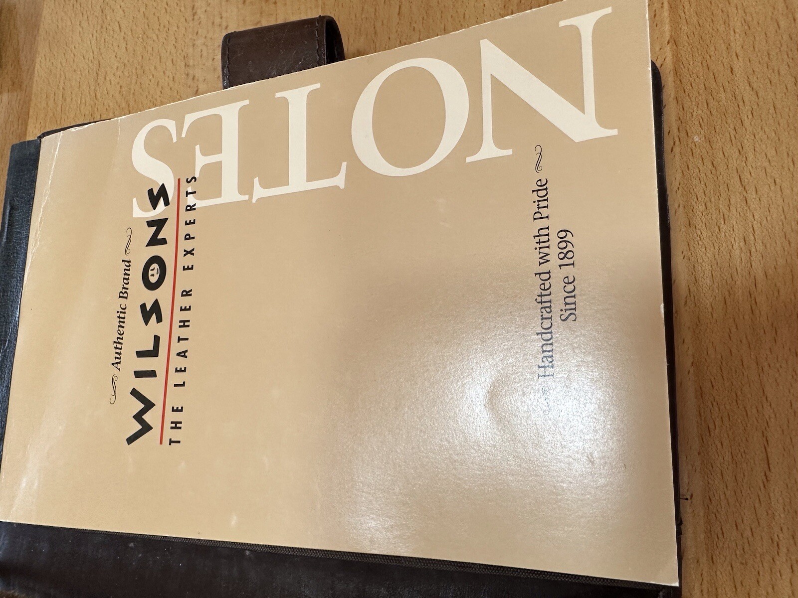 Vintage Wilson’s Leather Planner EUC | eBay
