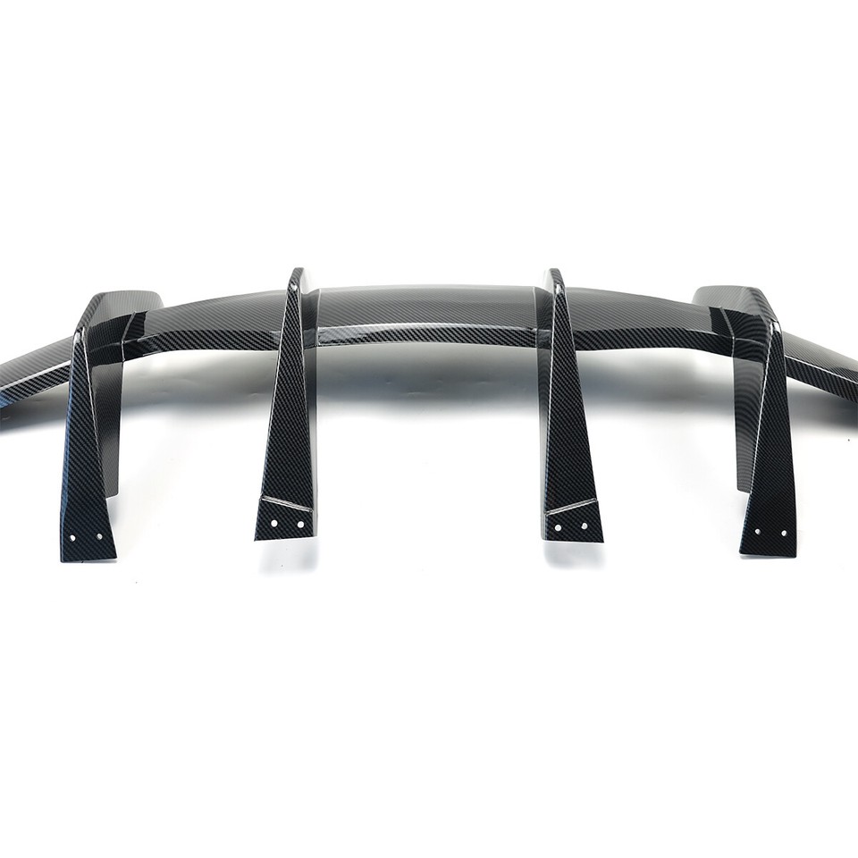 For Corvette C8 Z51 Stingray 20-24 STG 3 Carbon Rear Bumper Lip ...