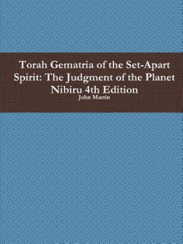 Torah Gematria of the Set-Apart Spirit : The Judgment of the Planet ...