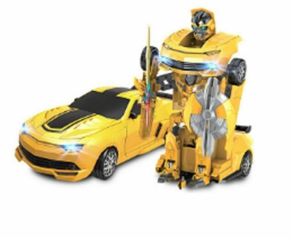 MZ 2313X 1:14 RC IR Warrior Bumblebee Remote Control Robot Car for sale ...