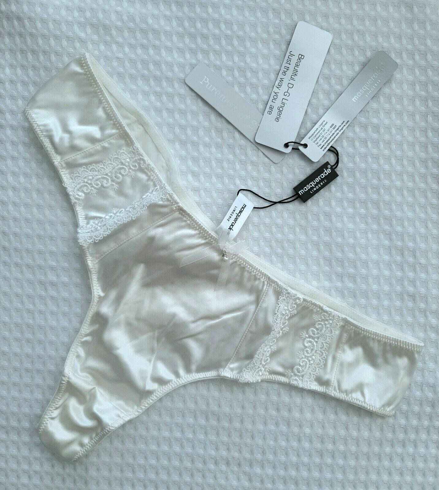 PANACHE MASQUERADE HESTIA BRIDAL IVORY~BLACK /BRA/ BASQUE 30-32 &/OR ...