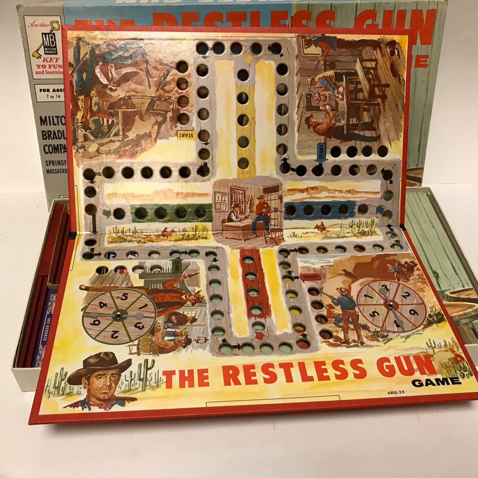 Vintage Restless Gun Board Game | eBay