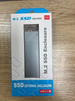 M.2 SSD Enclosure NVME PORTABLE SSD | eBay