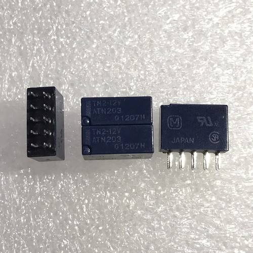 5Pcs PANASONIC TN2-12V ATN203 12VDC Signal Relay 10Pin New | eBay