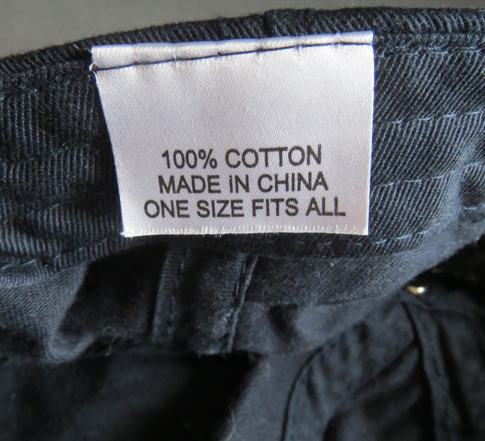 NBC Sports black adjustable strapback clasp adult size osfa baseball ...