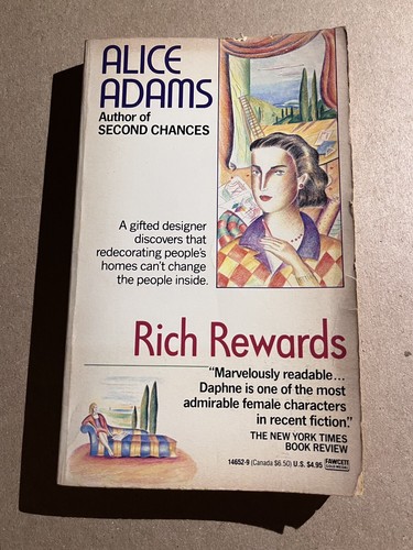 RICH REWARDS by Alice Adams 1990 Ballantine paperback | eBay