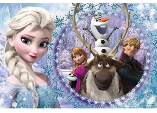 5D DIY Diamond Art Painting, Embroidery Kit Craft Frozen Elsa & Friends ...
