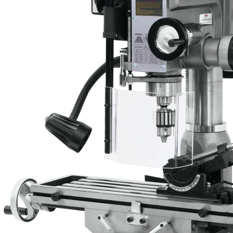 JET JMD-15 115/230V 1PH 1HP Mill/Drill w/ R-8 Taper - 350017 ...