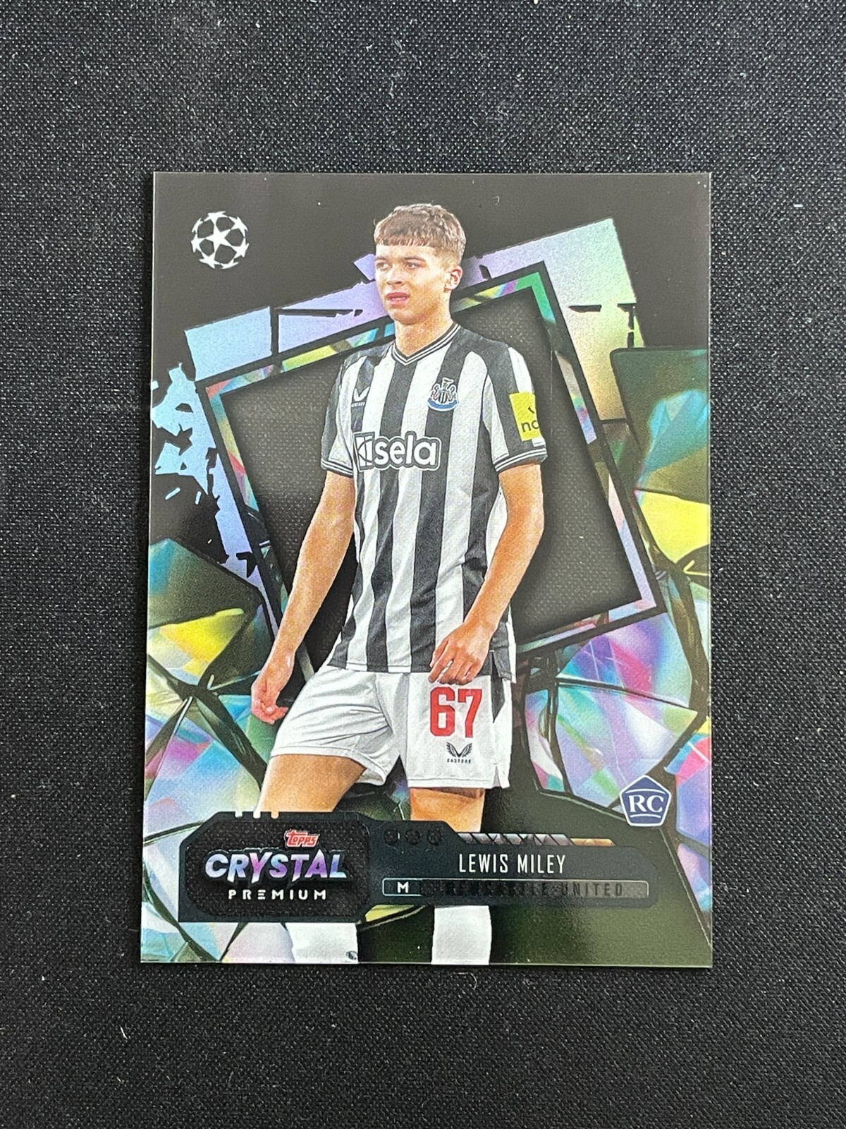 2023-24 Topps Crystal Premium Ucl - Lewis Miley #2 (RC) for sale online ...
