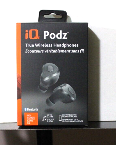 IQ Podz 05 True Wireless Earbuds Bluetooth Headphones with Built in Mic ...