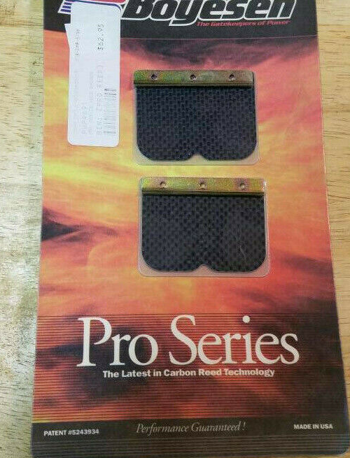 BOYESEN PSR 91 PRO SERIES REEDS for RAD VALVE 02B DUAL STAGE CARBON ...
