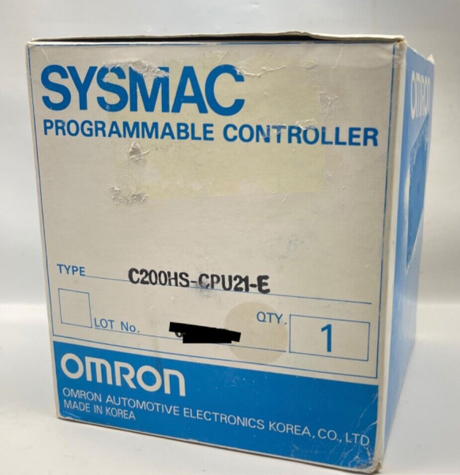 OMRON C200HS-CPU21-E , SYSMATIC CPU UNIT PLC MODULE | eBay