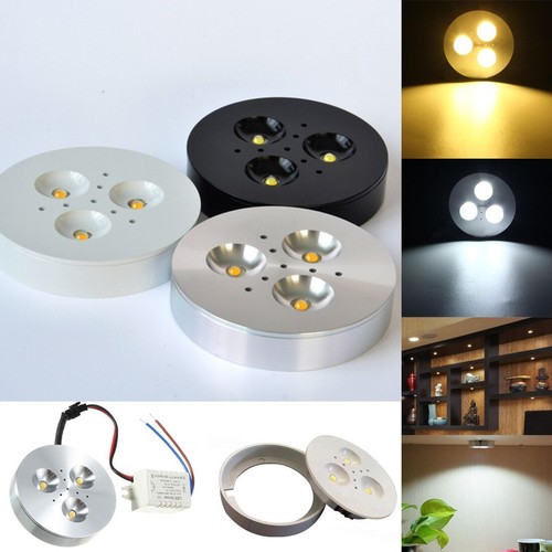 3W Kitchen LED Under Cabinet Lighting Ceiling Light Lamp White/Warm ...