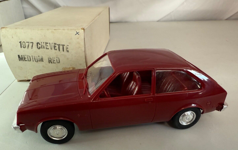 1977 Chevrolet Chevette medium Red Promo Car W/ Box | eBay