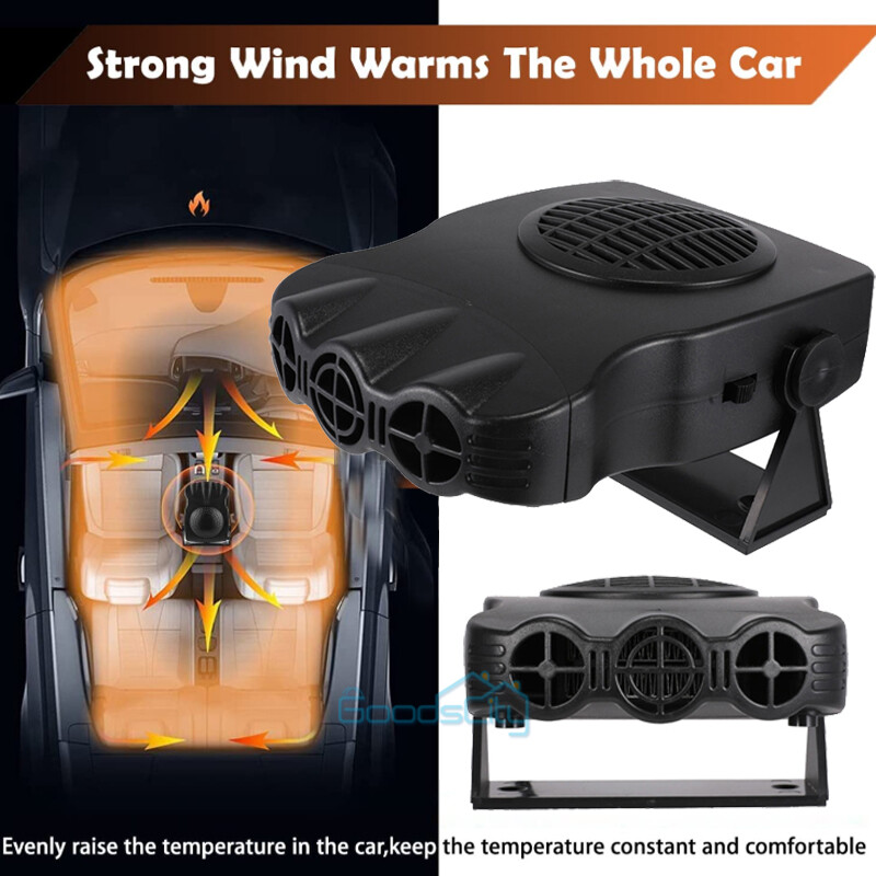 12V Electric Car Heater Portable Defogger Defroster Demister for Car ...