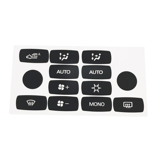 Vinyl Decals for Fiat Croma Clima Buttons Fix Worn Knob Switch ...