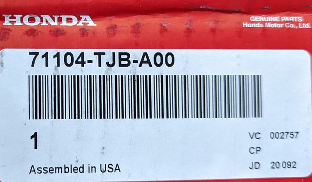 2019-21 Genuine Acura RDX Front Passenger Bumper Trim Garnish Chrome ...