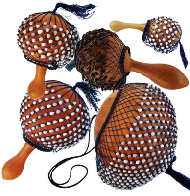 Chekere Maraca Rassel Percussion Shaker original Afrika | eBay