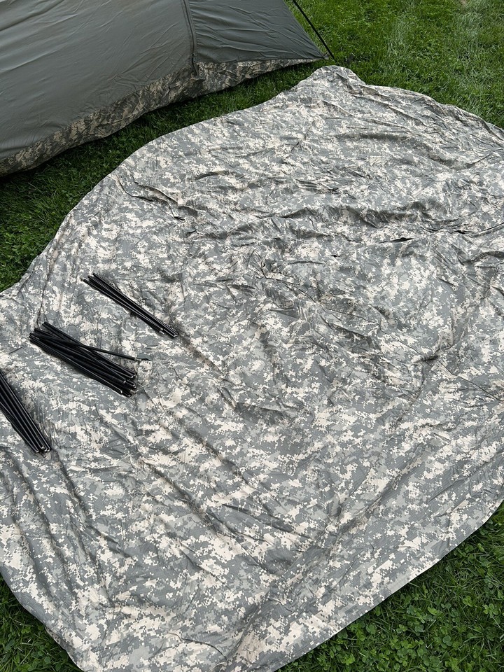 Used ORC US Army Universal Improved Combat Shelter Tent ACU Digital W ...
