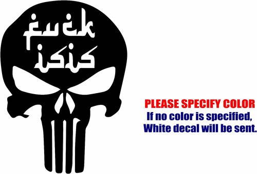 F_ck ISIS #04 Anti Terrorist Decal Sticker JDM Vinyl Car Window Bumper ...