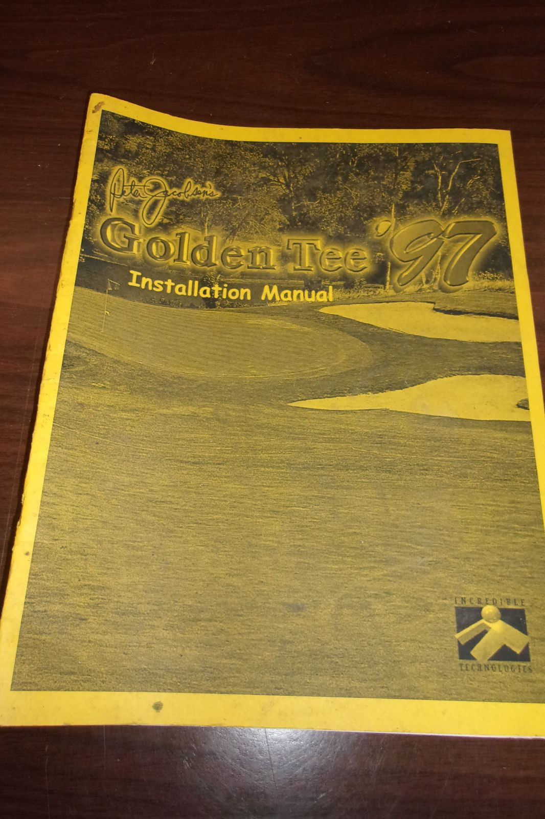 Golden Tee 97 arcade game installation manual #M3 | eBay