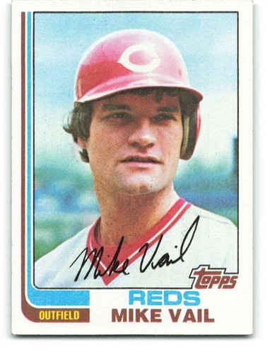 1982 Topps #194 Mike Vail NM+++ Reds ID:255072 | eBay