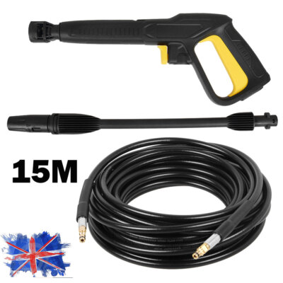 High Pressure Washer Gun Kit Water Spray Gun 15m for Karcher K2 K3 K4 ...