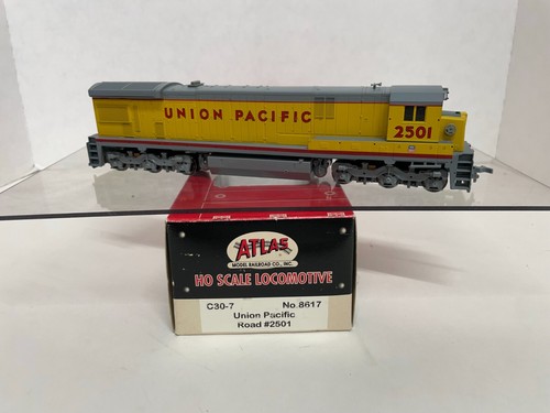 Atlas 8617 HO Scale Union Pacific C30-7 Powered Diesel Locomotive #2501 ...