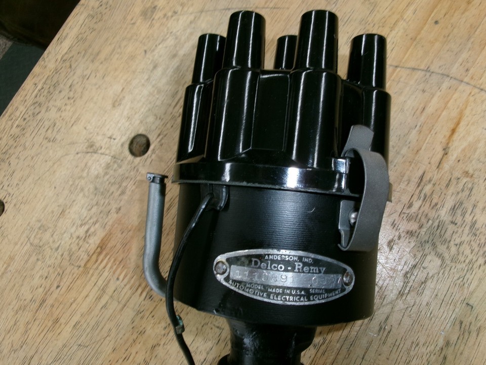1957 1961 Chevy & Corvette Delco Remy Dual Point Distributor for 2xQuad ...