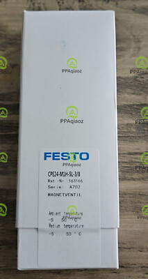 NEW Festo CPE24-M1H-5L-3/8 163166 Solenoid Valve Free shipping | eBay