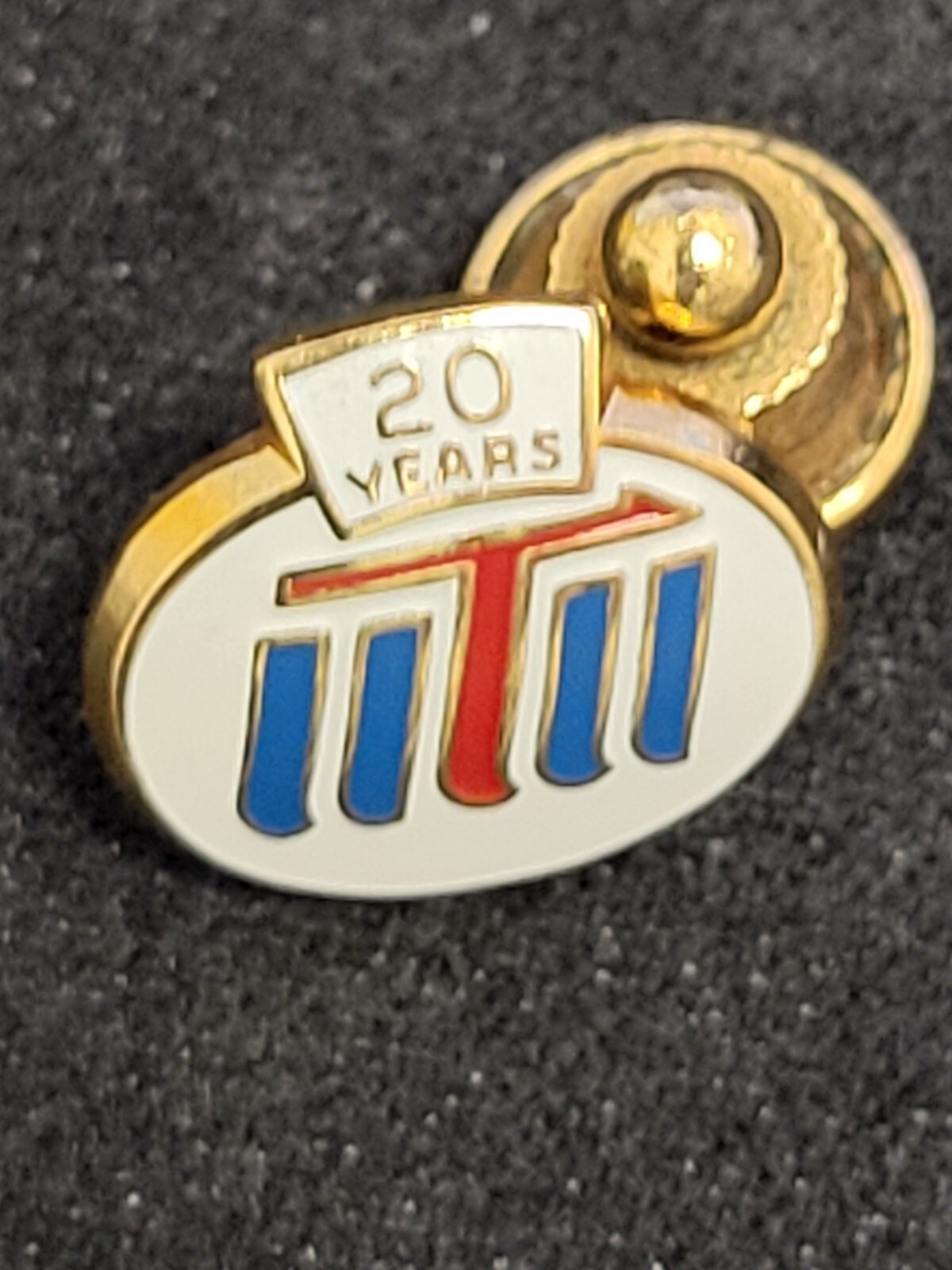 Vintage 20 Years UTU Lapel Pin United Transportation Union Award ...