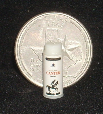 Dollhouse Miniature Canter Spray Horse Care Product 1:12 Animal ...
