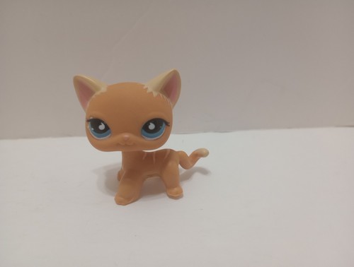 Littlest Pet Shop Lps #525 Shorthair Orange Puzzle Cat, Striped, Blue ...
