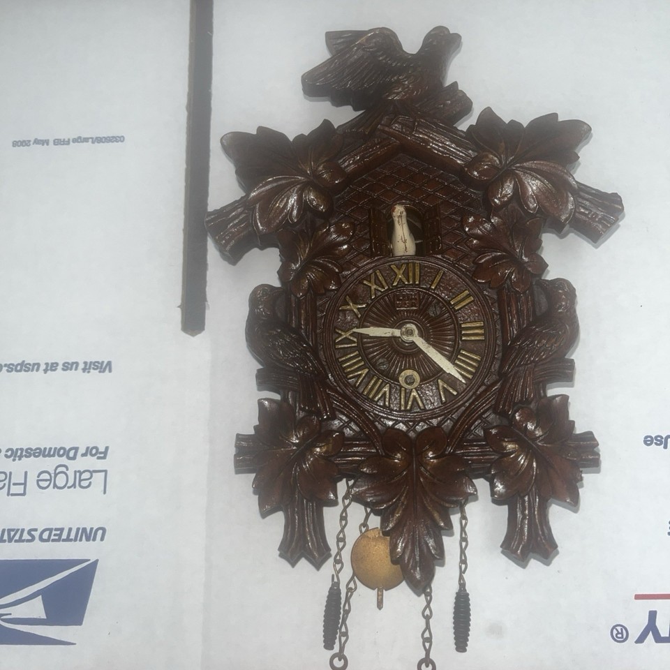 LUX CUCKOO CLOCK , WORKS | eBay