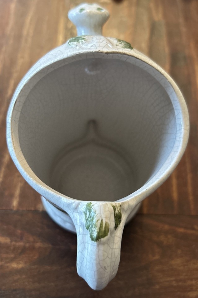 Vintage Baccara Germany Hand Painted Porcelain Herb Planter Pot ...