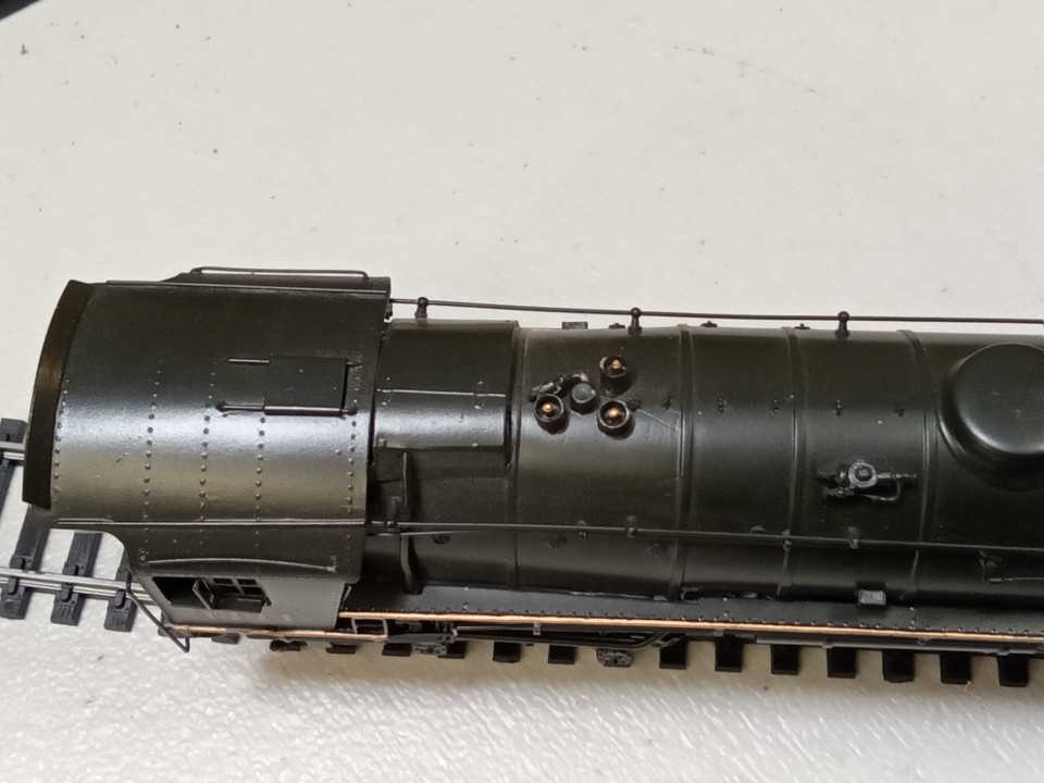 W&R Enterprises Brass Timken 1111 HO Scale 4-8-4 Locomotive & Tender ...