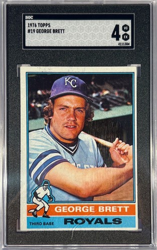 1976 Topps #19 George Brett Kansas City Royals HOF SGC 4 VG-EX | eBay