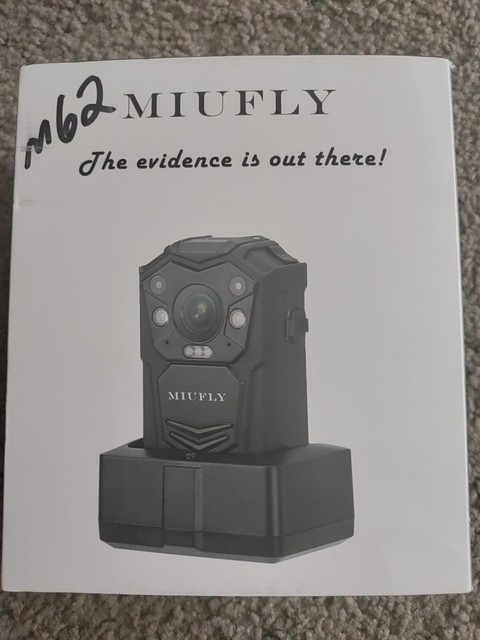 MIUFLY FBA_4332024993 1296p HD 2 inch Police Body Camera - Black for ...