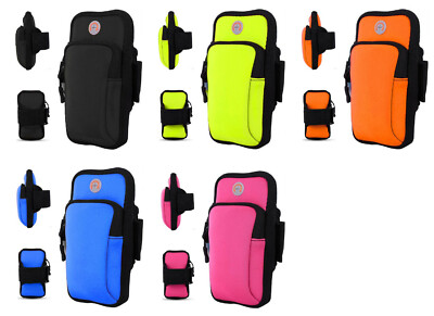 For Wiko Ride Sports Armband Case Cover Running Jogging Camping Hiking ...