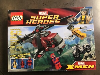 LEGO MARVEL WOLVERINE'S CHOPPER SHOWDOWN 6866 MINT IN SEALED BOX wow ...